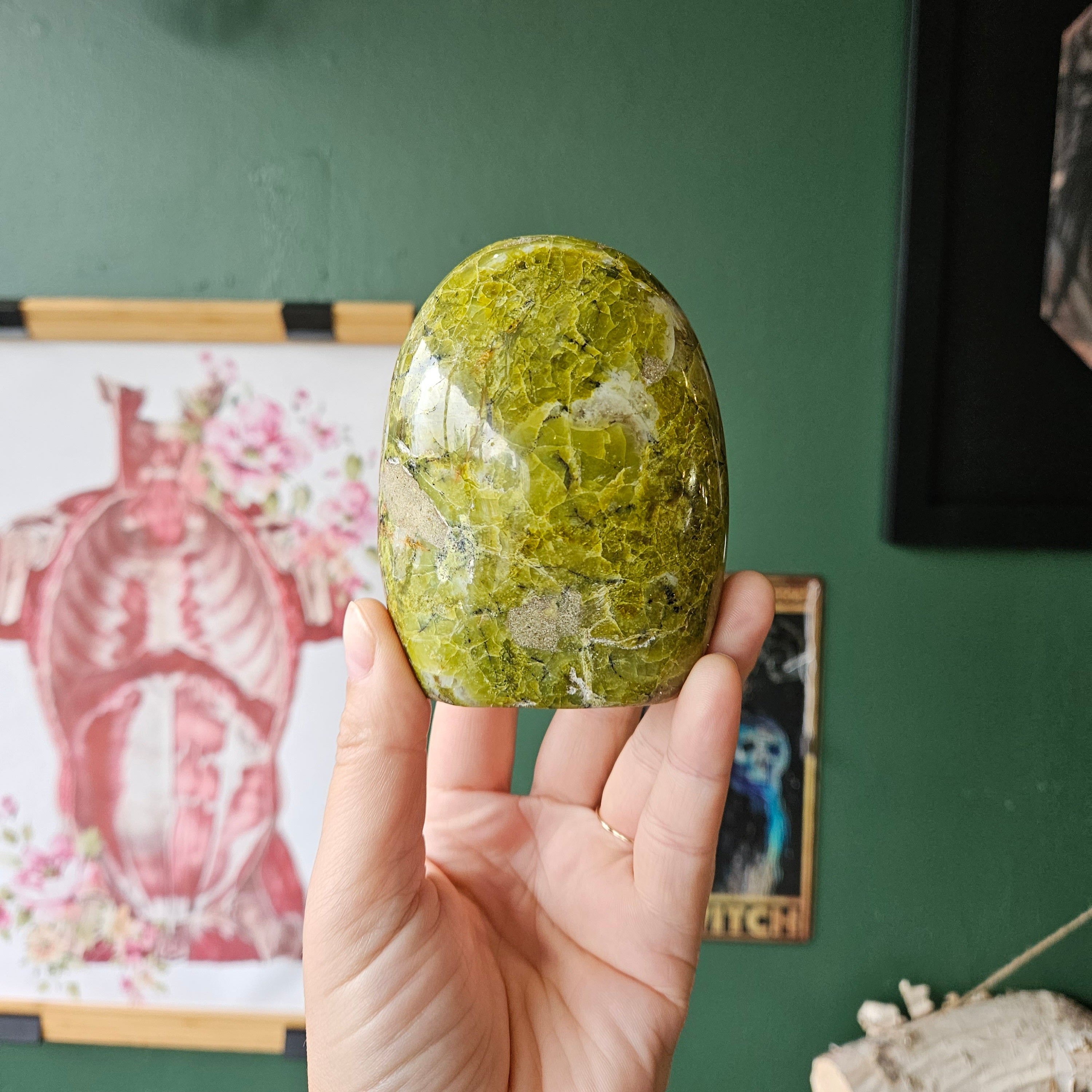 Green Opal Freeform – Ember and Stone Curiosities