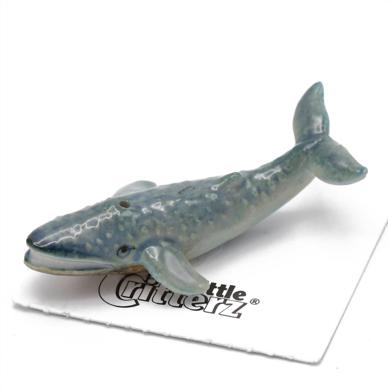 Krill Blue Whale Porcelain Miniature – Ember and Stone Curiosities